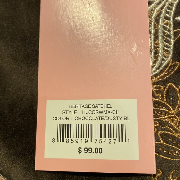 Juicy Couture | Bags | Bnwt Juicy Couture Viral Heritage Satchel In Chocolate Brown And Dusty ...